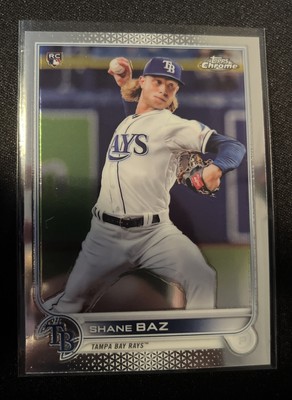 2022 Topps Chrome #201 Shane Baz Rookie Refractor Baseball Card | eBay