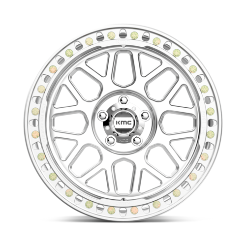 17 MACHINED WHEELS RIMS 33125017 TIRES SET MT JEEP WRANGLER GLADIATOR ...