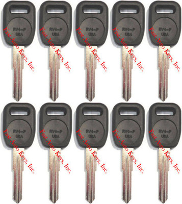 10 (TEN) NEW Land Rover Uncut Key Blanks Discovery 1994-2004 RV4-P X239 ...