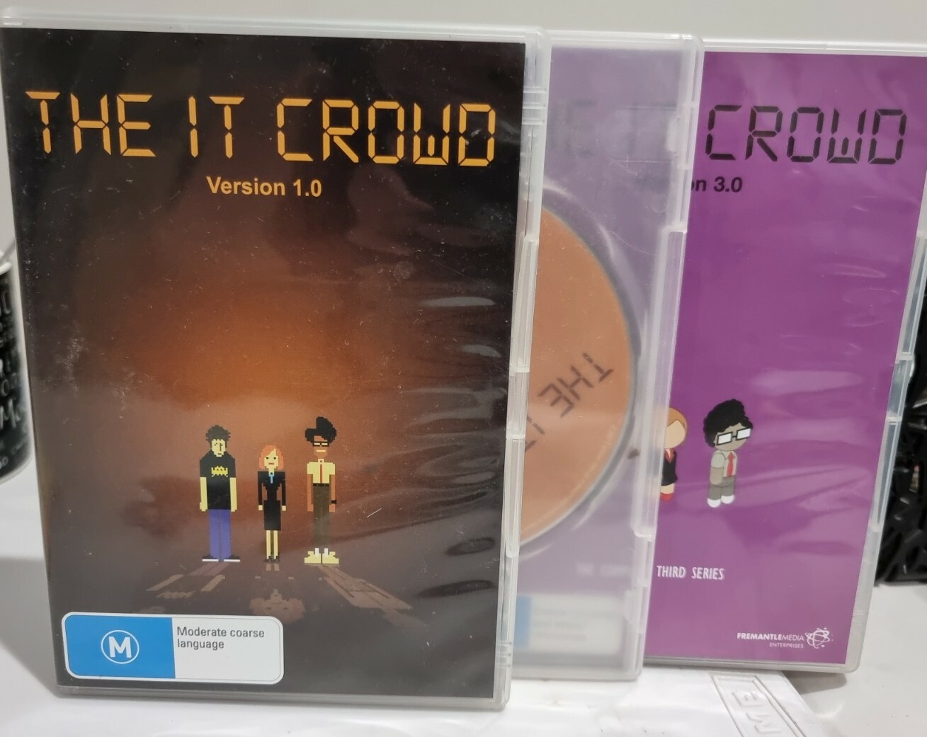The IT Crowd Version 1.0 2.0 3.0 1-3 Comedy DVDs R4 PAL Dvds | eBay
