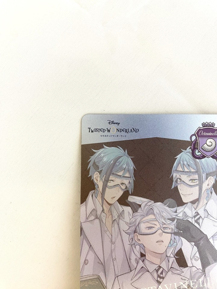 Disney Twisted Wonderland OCTAVINELLE Trading Card Walt Disney Japan ...