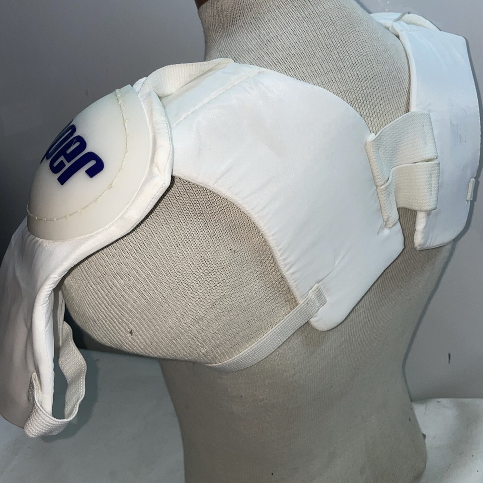 NEW COOPER SB 89 SR SM Ice Hockey Shoulder Pads Vintage White/Toronto ...