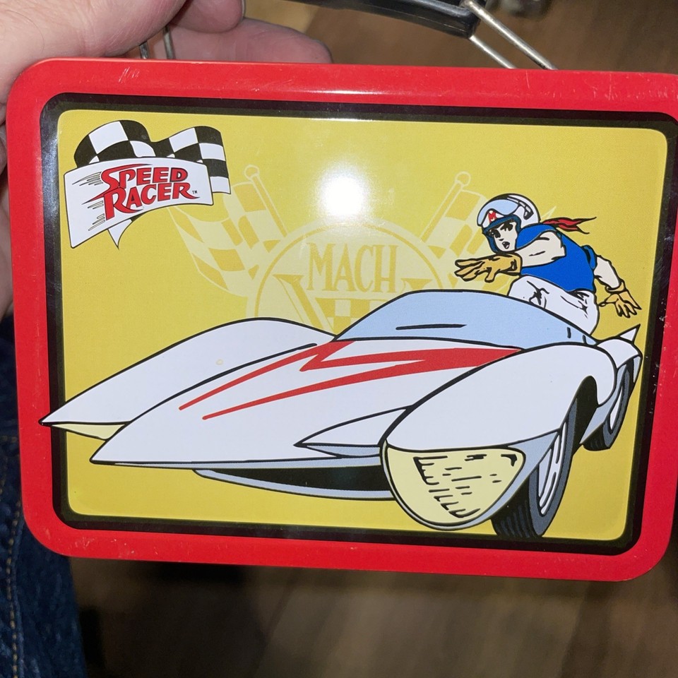 RARE VTG COLORFUL SPEED RACER MINI LUNCH BOX" 1999 - Tin Box Company | eBay
