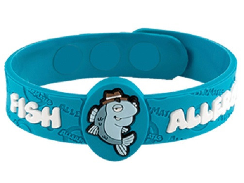 AllerMates Allergy Wristbands Alert Medical ID Silicone Bracelet ...