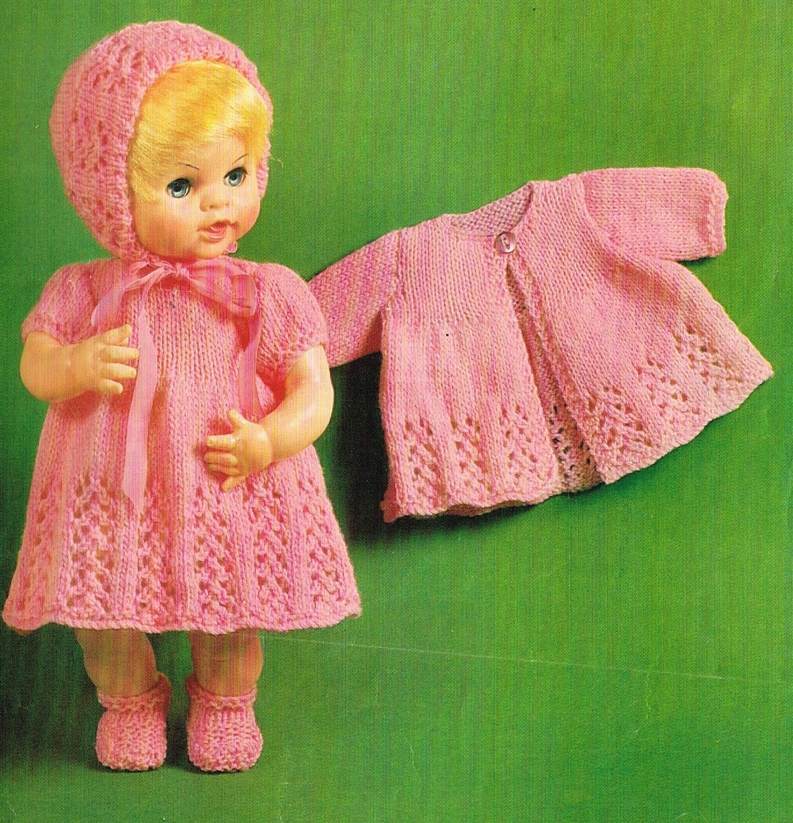 Dolls Clothes Knitting Pattern Knitted 2024 Doll Clothes