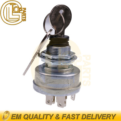 Ignition Switch & Key Replaces Ariens Gravely Mower 04331700 09089700 ...
