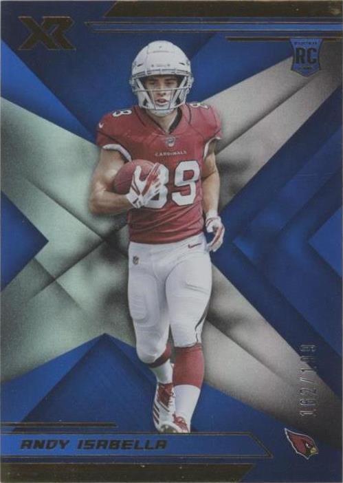 2019 Panini XR - Rookies Andy Isabella #121 Blue /199 (RC) for sale ...