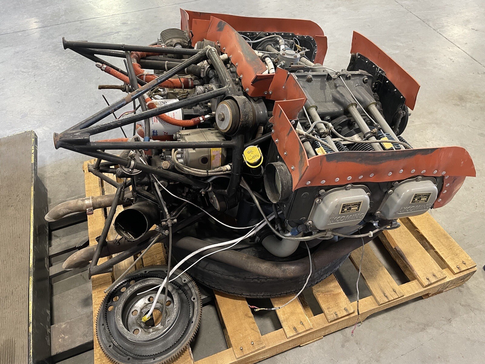 Lycoming IO-320-B1A 160 H.P. Wide Deck 1028 SMOH LH W/ Accessories FWF ...