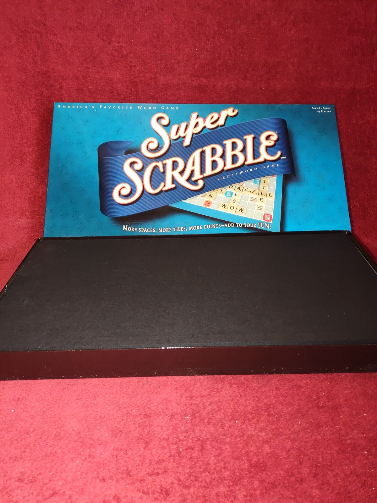 Hasbro Super Scrabble Deluxe Edition Rotating Game Board - 1105 for ...