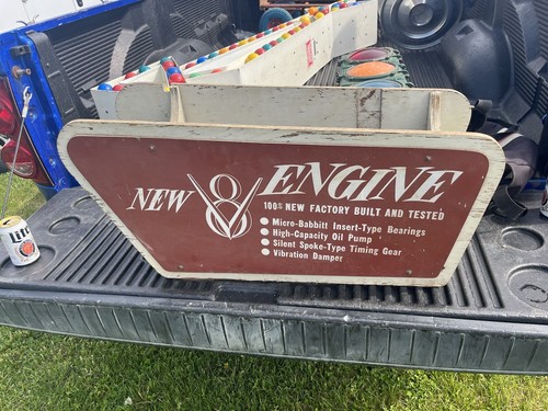 Rare Vintage Studebaker V8 Engine Cradle And Signs | eBay