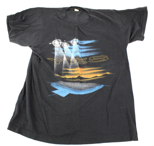 Original Vintage Yes 90125 World Tour 1984 T-Shirt, Screen Stars, S | eBay