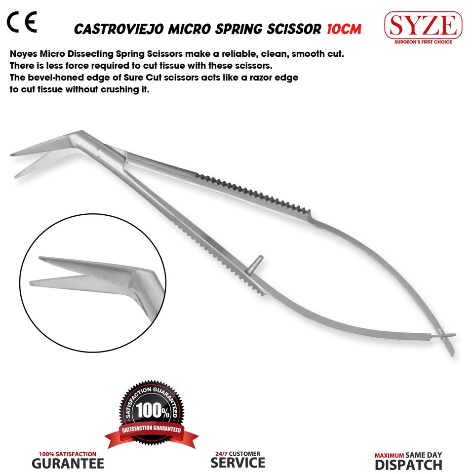 Dental Surgical Scissors Tissue Dissecting Micro Suture Dissecting ...