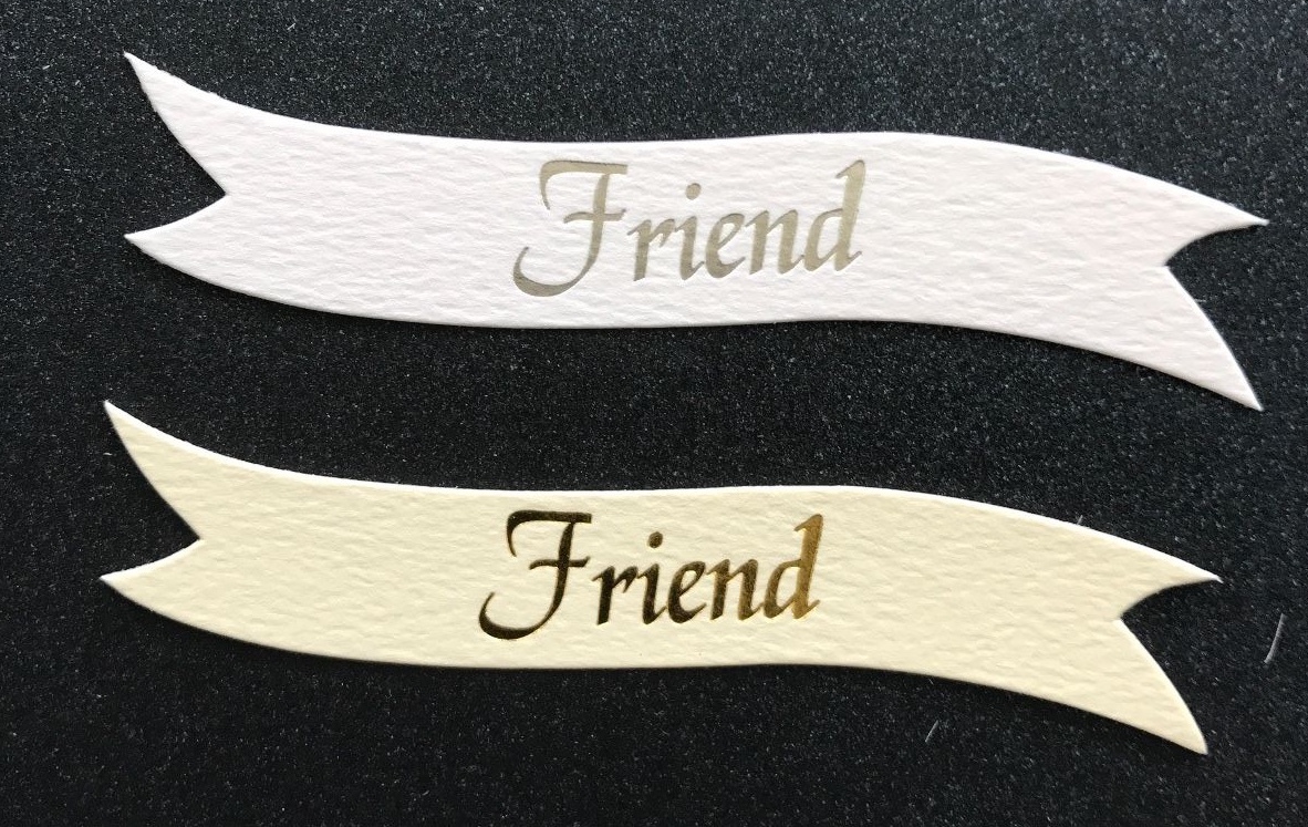 Friend banners / card toppers / embellishments / sentiments pk10 | eBay