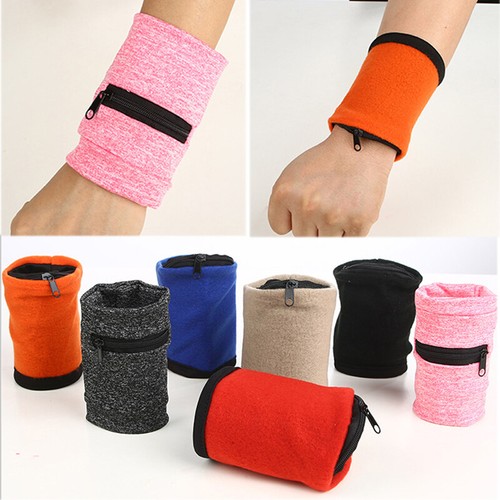 Pocket Sports Gym Key Coin Zipper Travel Running Money Wrist Wallet ...