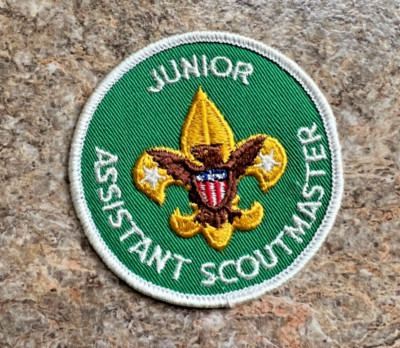 Vintage Junior Assistant Scoutmaster Position Patch Boy Scout Insignia ...
