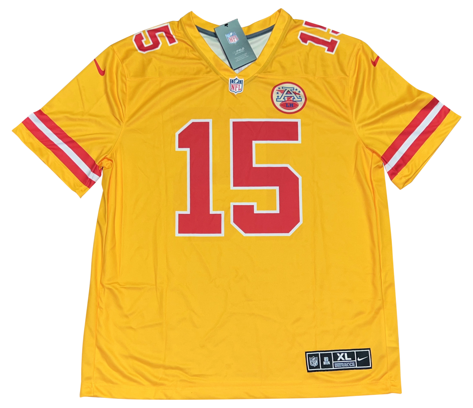 PATRICK MAHOMES SIGNED KANSAS CITY CHIEFS #15 NIKE INVERTED COLORS ...