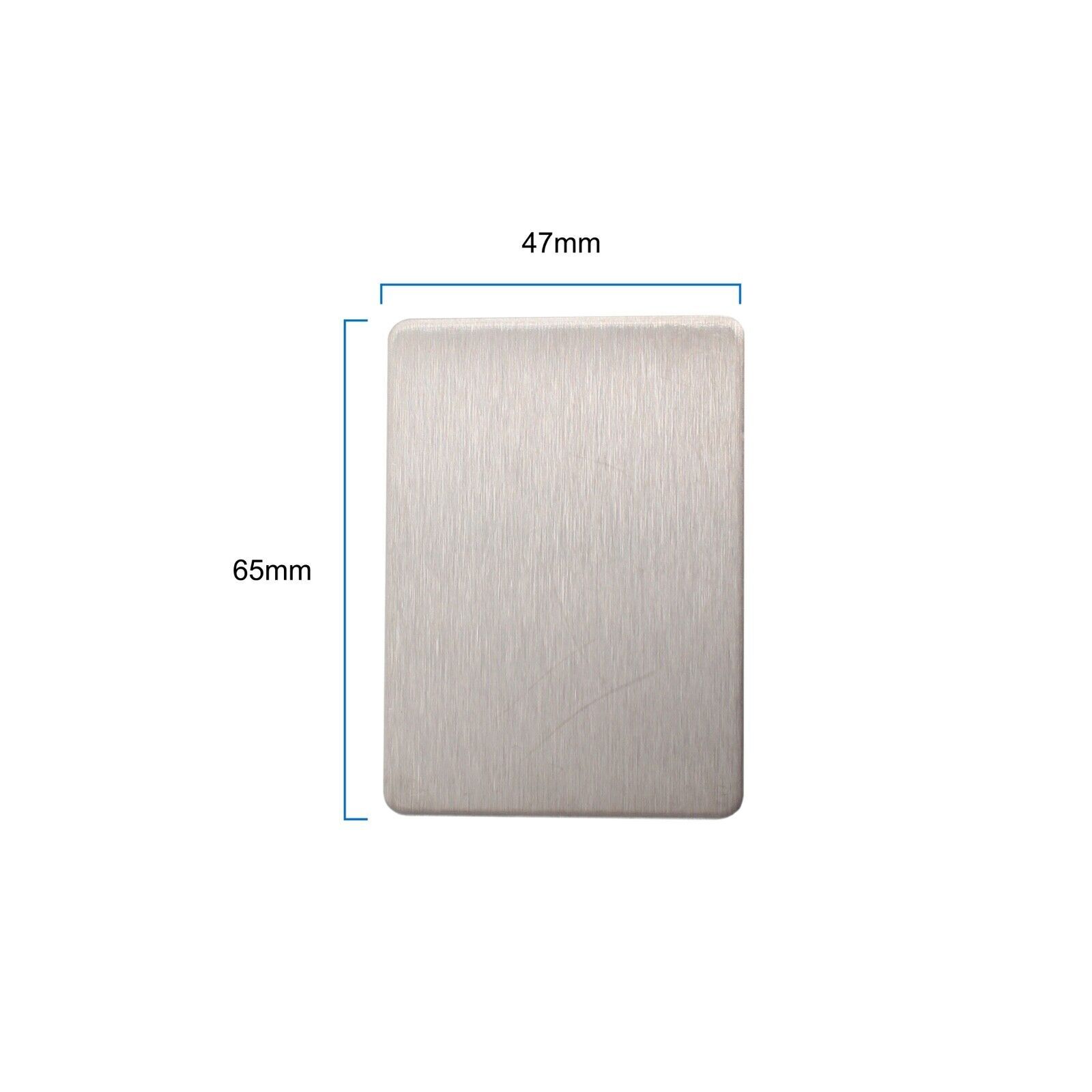 Keyhole Key Hole Plate Cover Repair Escutcheon Euro Mortice Stick On or ...