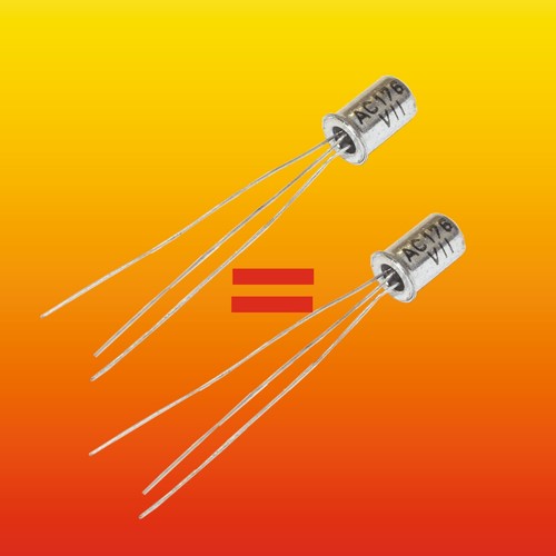 AC176 SIEMENS MATCHED PAIR GERMANIUM NPN TRANSISTOR 0.22W 1A | eBay