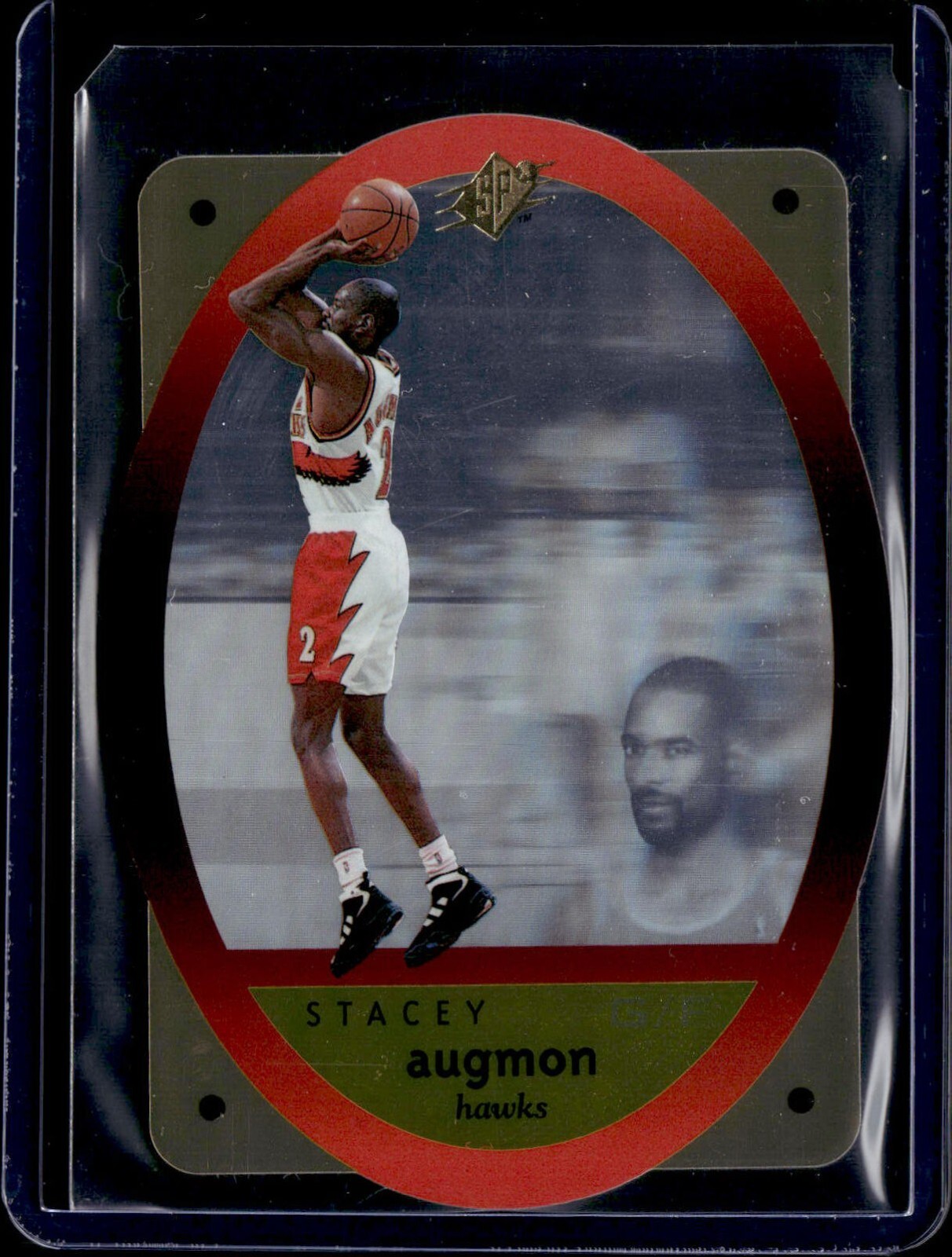 1996-97 Upper Deck SPx Stacey Augmon - Hawks #1 | eBay