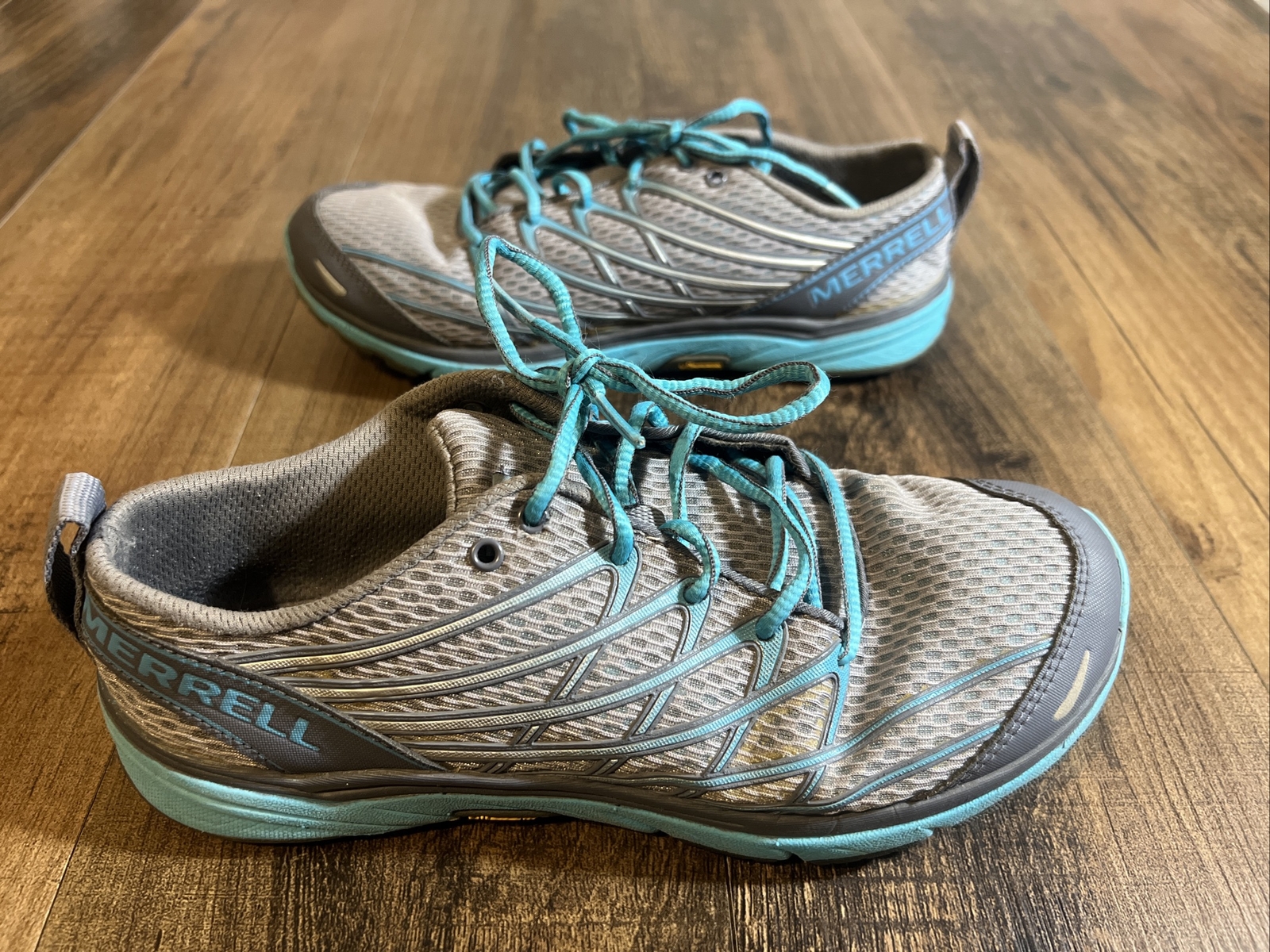 Merrell Womens Bare Access Arc 3 Running Shoes Gray B… - Gem