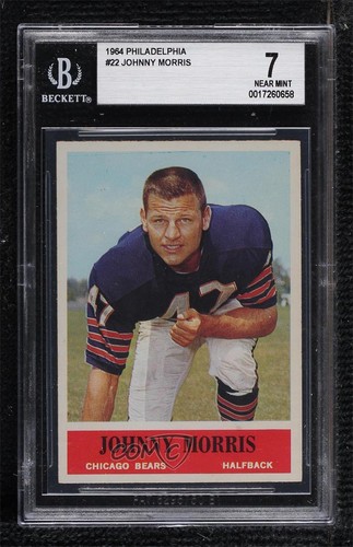 1964 Philadelphia Johnny Morris #22 BGS 7 | eBay