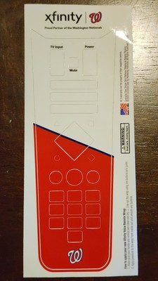 NEW Comcast/Xfinity Skin/Sticker Xfinity XR15 Voice Remote Washington ...