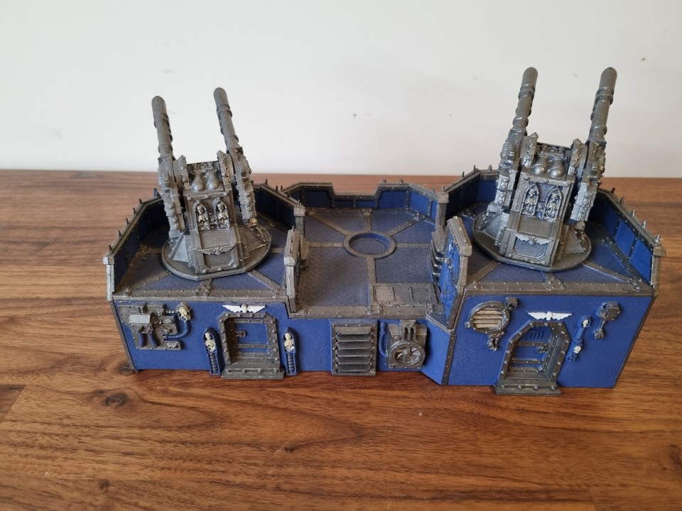Warhammer 40k Wall Of Martyrs Firestorm Redoubt Terrain Space Marines ...