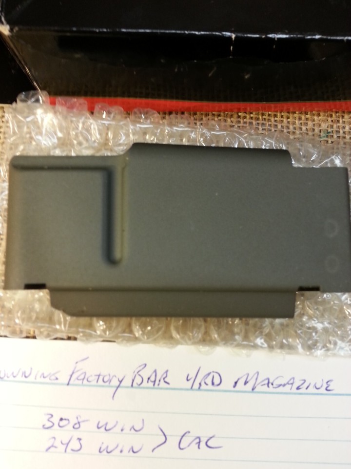 New Factory Browning BAR Rifle Magazine 308 & 243 WIN Caliber 4RD #B41 ...