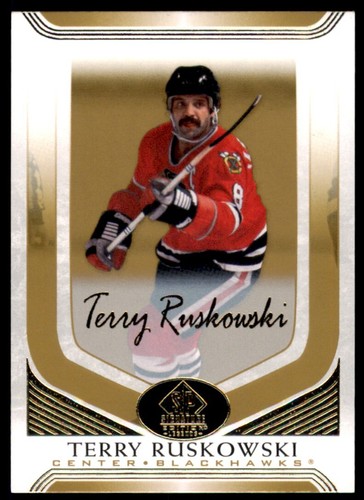 2020-21 Upper Deck SP Signature Edition Legends - Terry Ruskowski #129 ...