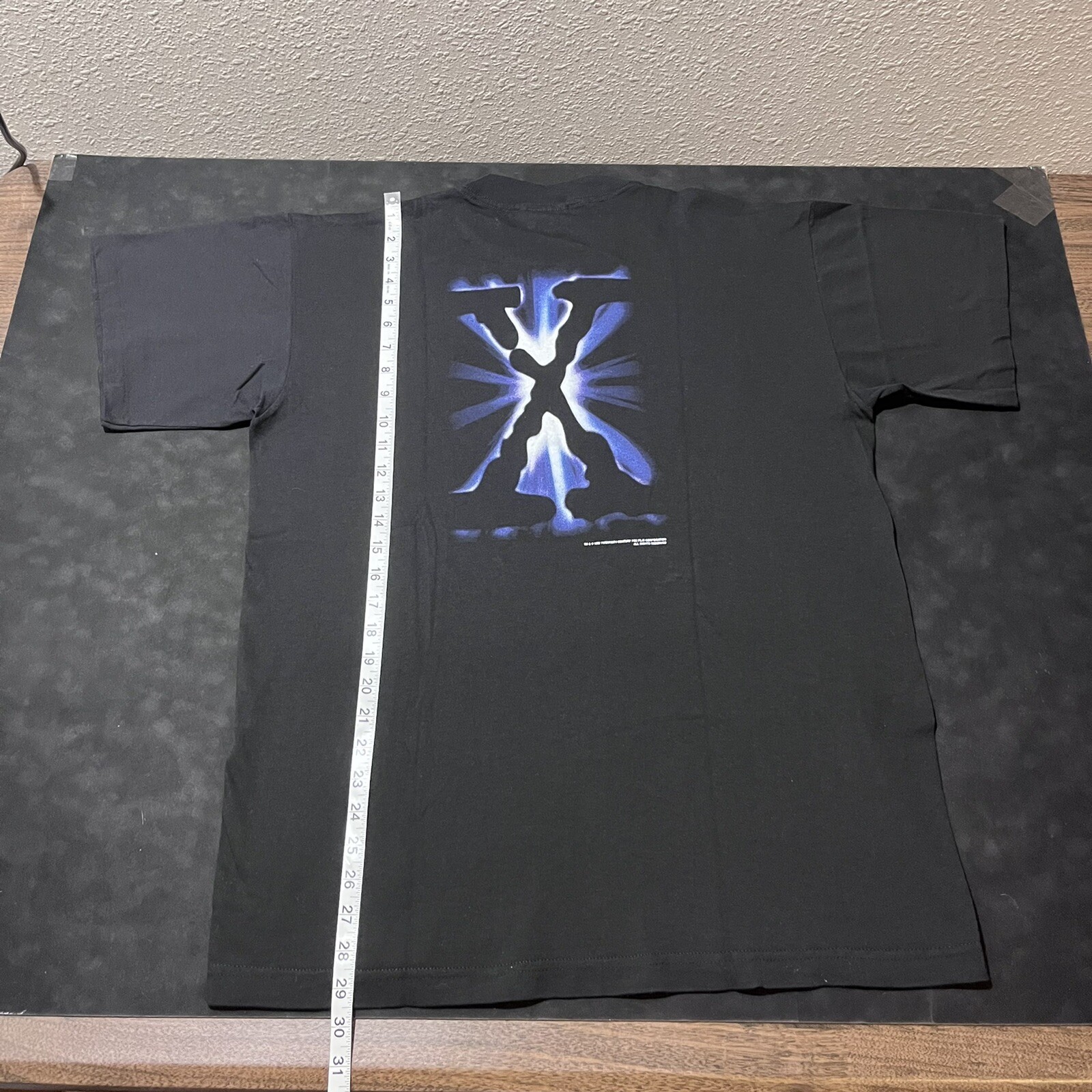 New Vintage 1995 X-Files Single Stitch Large Embroide… - Gem