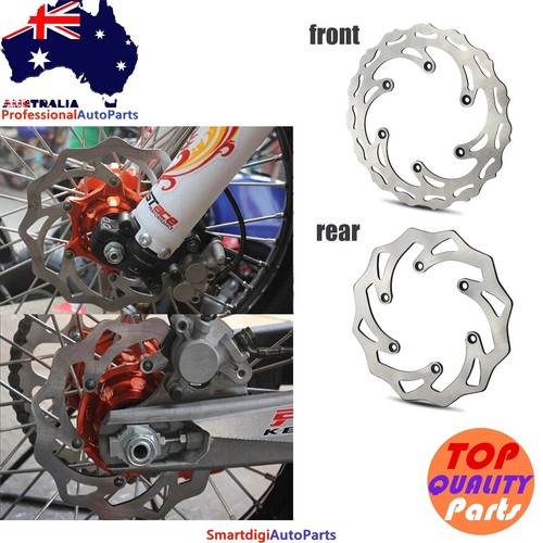 Front & Rear Brake Disc Rotor For KTM 125 250 300 350 450 500 EXC XC SX ...