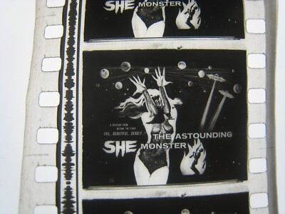 VINTAGE 35mm Film Trailer, sound ... ' Astounding She Monster ' .. | eBay