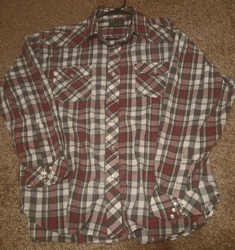 J Forest & Co Western Shirt Pearl Snaps - Size Large | eBay