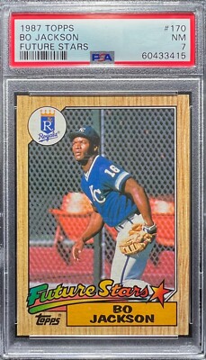 1987 Topps Bo Jackson ROOKIE Psa 7 NM | eBay