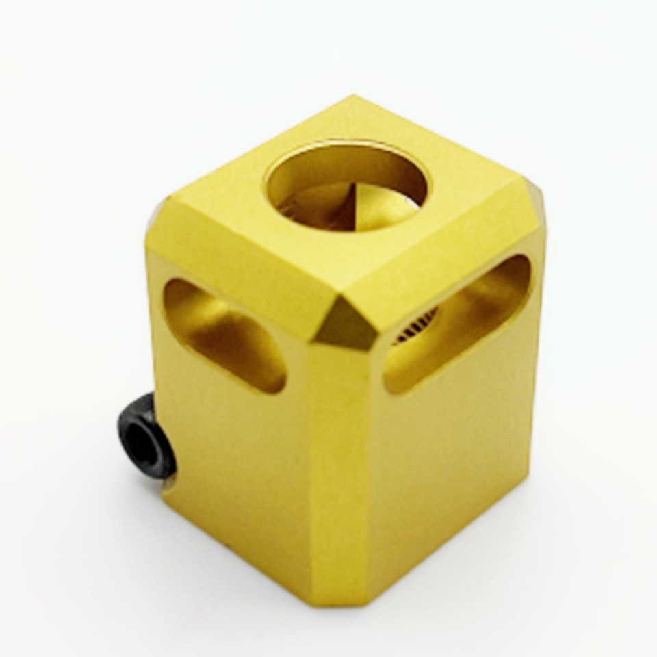 1/2x28 TPI 9mm Muzzle Brake Compensator Clamp Aluminum For Glock CC 4 ...