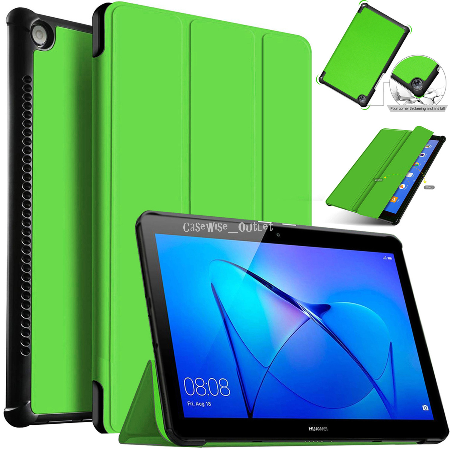 New Magnetic Leather Smart Cover Case Stand For Huawei MediaPad M5 10.8 ...