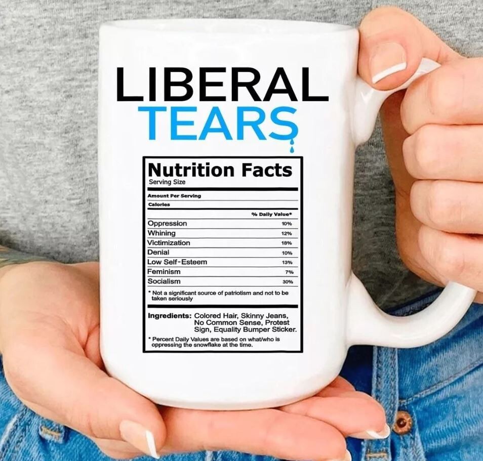 MAGA Republican Liberal Tears Coffee Mug, Political Humor Mug | eBay
