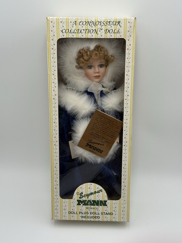 A Connoisseur Collection Porcelain Doll Handpainted By Seymour Mann ...