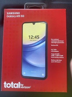 Samsung Galaxy A15 5G 128GB SM-A156U (Total by Verizon) | eBay