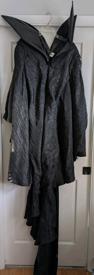 Maleficent Evil Queen Costume Cloak Gown Cosplay Halloween like Disney ...