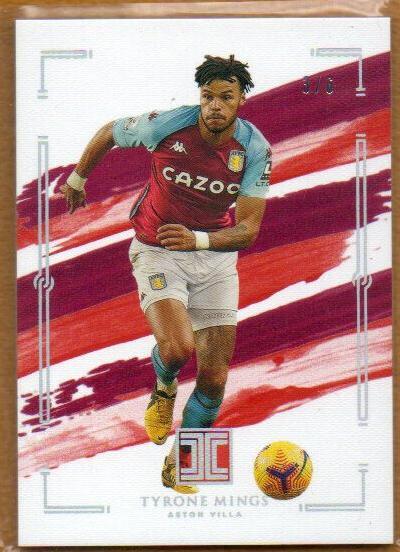 2020-21 Panini Impeccable Premier League - Tyrone Mings #7 Ruby ...