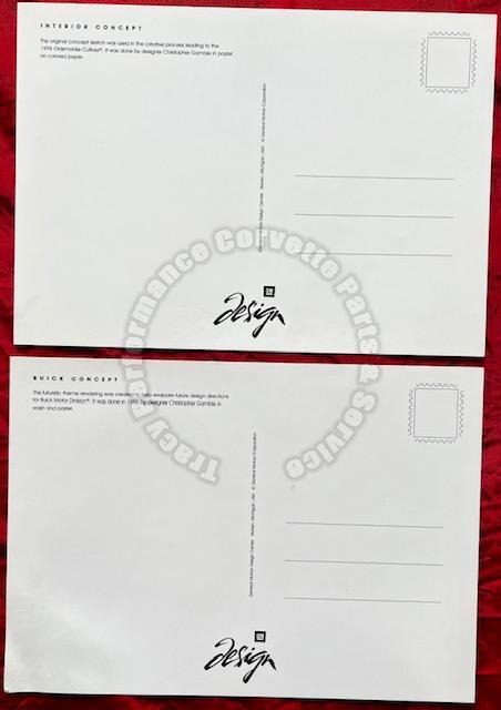 GM Design Styling 1998 Olds Cutlass Interior/1996 Buick Concept Post ...