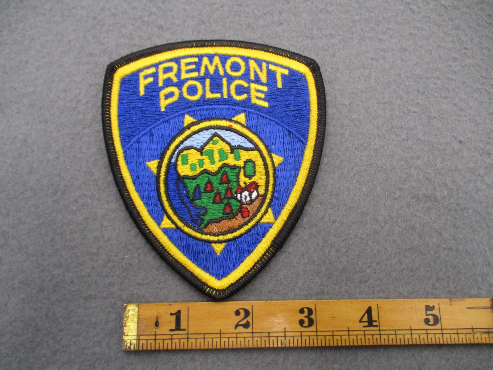 Fremont California Police Patch W9 | eBay