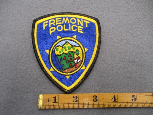 Fremont California Police Patch W9 | eBay