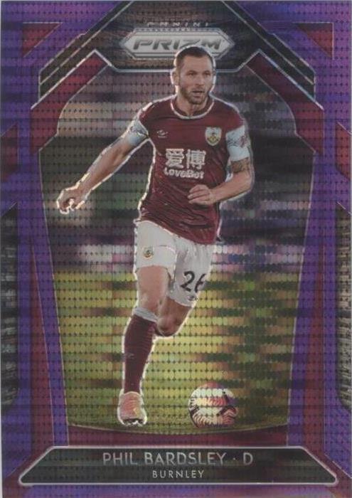 2020-21 Panini Prizm Premier League - Phil Bardsley #57 Violet ...