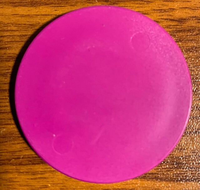 United Feature Syndicate Charlie Brown Baseball Purple Pog Free ...