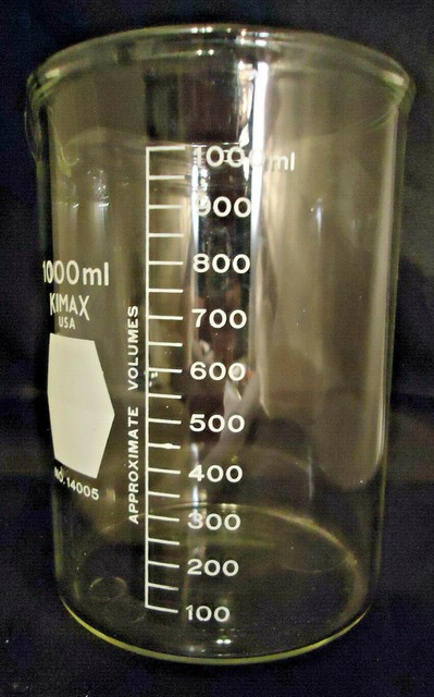 Lab Glass Kimax 2000ml Thick Beaker 14005 2l for sale online | eBay