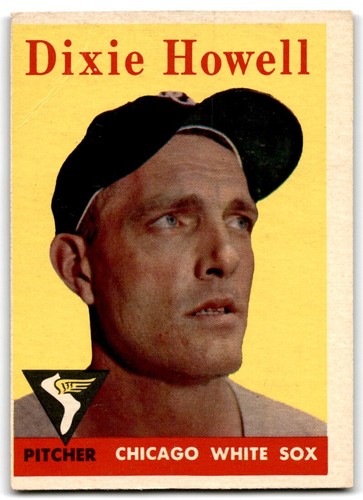1958 Topps Dixie Howell Chicago White Sox #421 | eBay