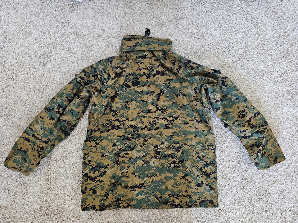 *New* USMC Woodland MARPAT Parka Jacket – Gore-Tex – Large Regular ...
