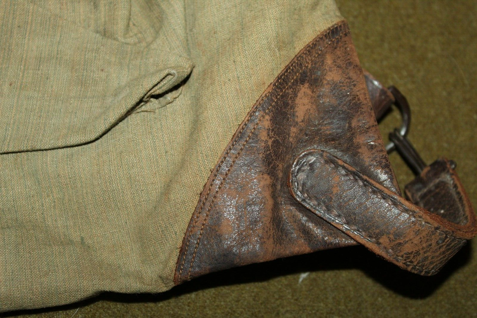 Original WW2 Czech Army (German Style) Large Field Pack w/Leather ...